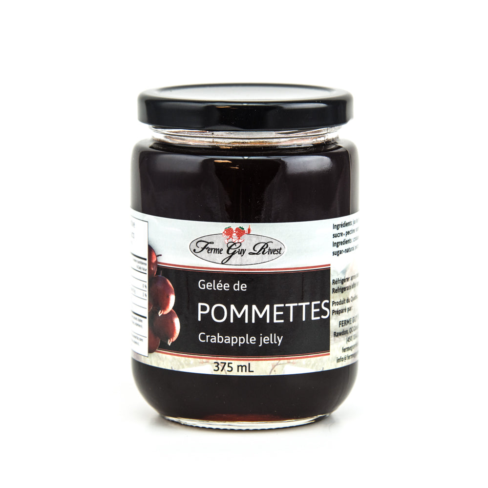 Gelée de pommettes Ferme Guy Rivest 375 ml – Abbaye Val Notre Dame